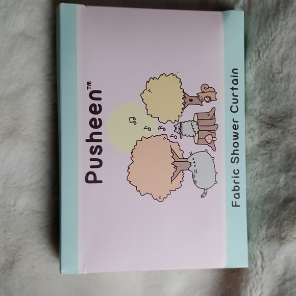 Pusheen | Bath | Pusheen Fabric Shower Curtain Box Exclusive | Poshmark